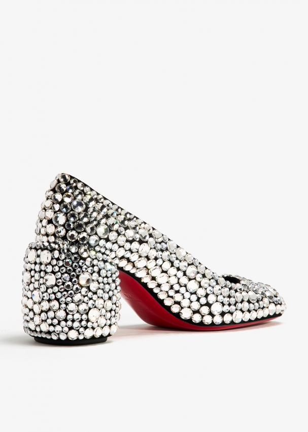 Christian Louboutin Minny Maxi Strass pumps for Women - Black in UAE ...