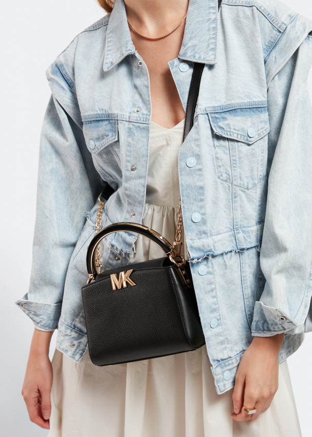 Michael Kors Kalie small crossbody bag for Women - Black in KSA | Level ...