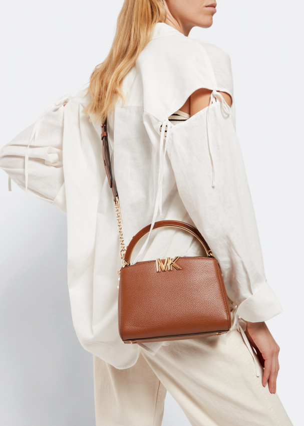 Michael Kors Kalie small crossbody bag for Women - Brown in UAE | Level ...