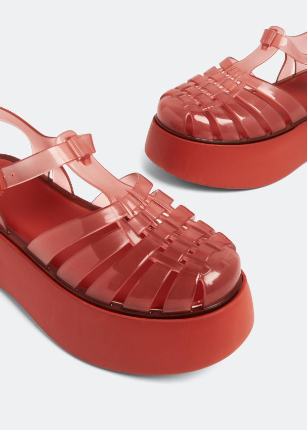 Melissa Possession Plato sandals for Women - Brown in UAE | Level Shoes