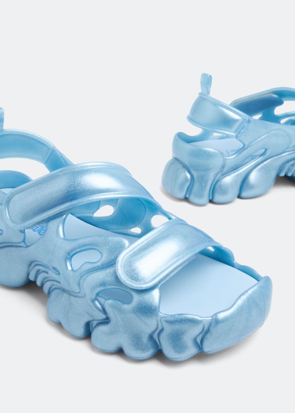 Melissa x Collina Strada Puff sandals for Women - Blue in UAE | Level Shoes