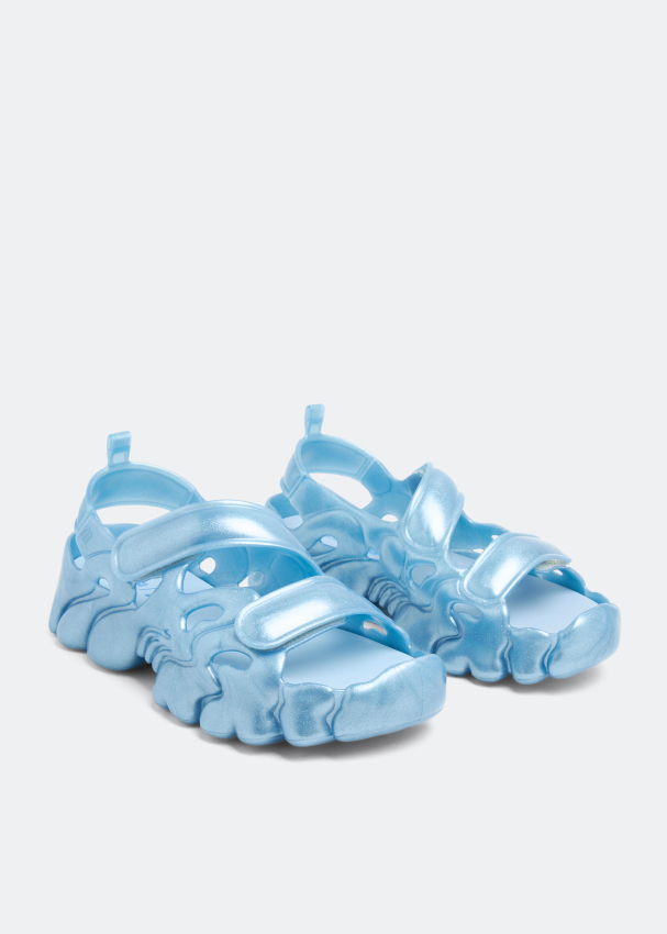 Melissa x Collina Strada Puff sandals for Women - Blue in UAE | Level Shoes