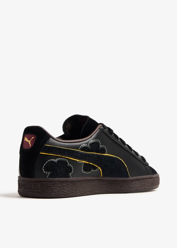 Puma x ONE PIECE Suede Blackbeard Teech JR sneakers for Boy - Black in ...