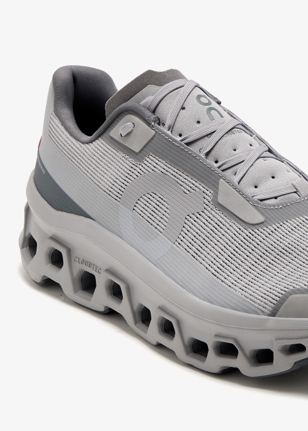 On Cloudmonster Void sneakers for Men - Grey in UAE | Level Shoes