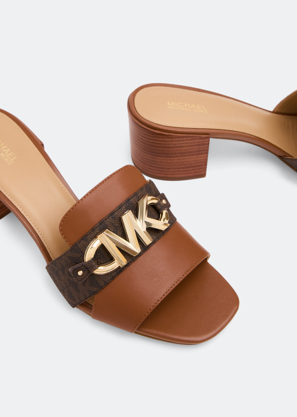 Michael Kors Izzy mules for Women - Brown in UAE | Level Shoes