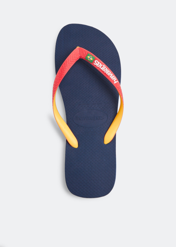 Havaianas Brazil mix flip flops for Men - Blue in UAE | Level Shoes