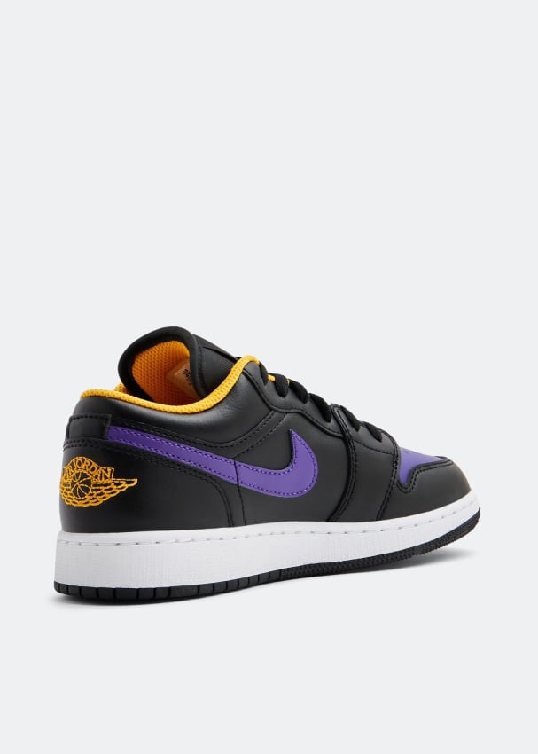Nike Air Jordan 1 Low 'Lakers' sneakers for Boy - Black in UAE | Level ...