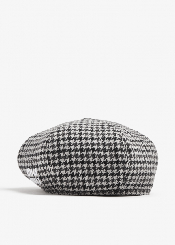 Miu Miu Houndstooth check hat for Women - Printed in KSA | Level Shoes