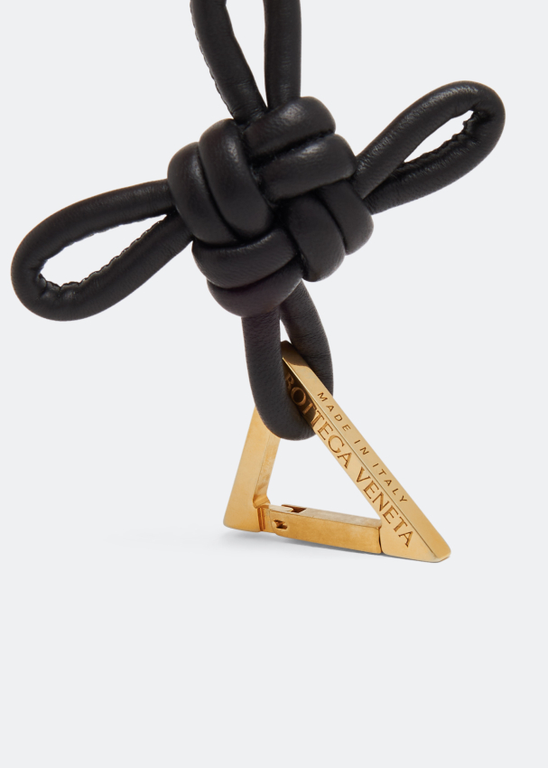 Bottega Veneta Triangle key ring for Women - Black in UAE | Level Shoes
