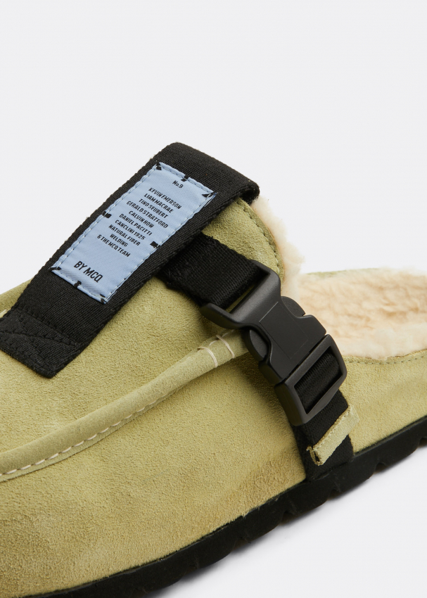 MCQ Grow Up slippers for Men - Green in UAE | Level Shoes