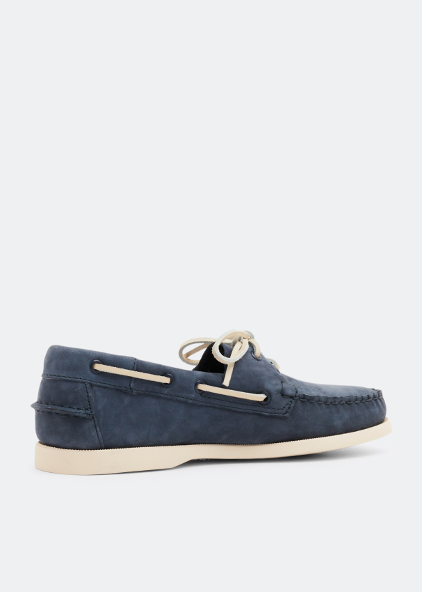 Sebago Docksides Portland Nubuk boat shoes for Men - Blue in UAE ...