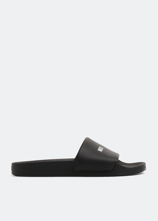 MCQ IC0 pool slides for Women - Black in UAE | Level Shoes
