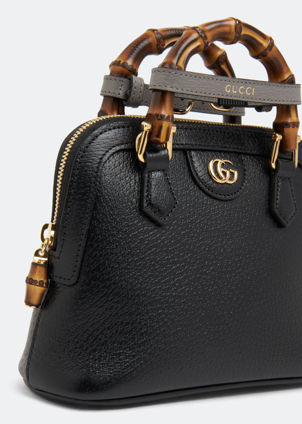 Gucci Diana mini tote bag for Women - Black in UAE | Level Shoes