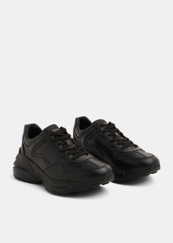 Gucci Rhyton sneakers for Men - Black in UAE | Level Shoes