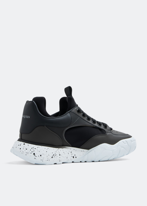 Alexander McQueen Court Tech sneakers for Men - Black in UAE | Level Shoes