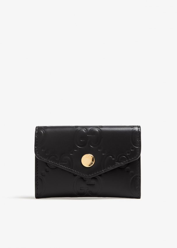 Gucci GG card case for Women - Black in UAE | Level Shoes