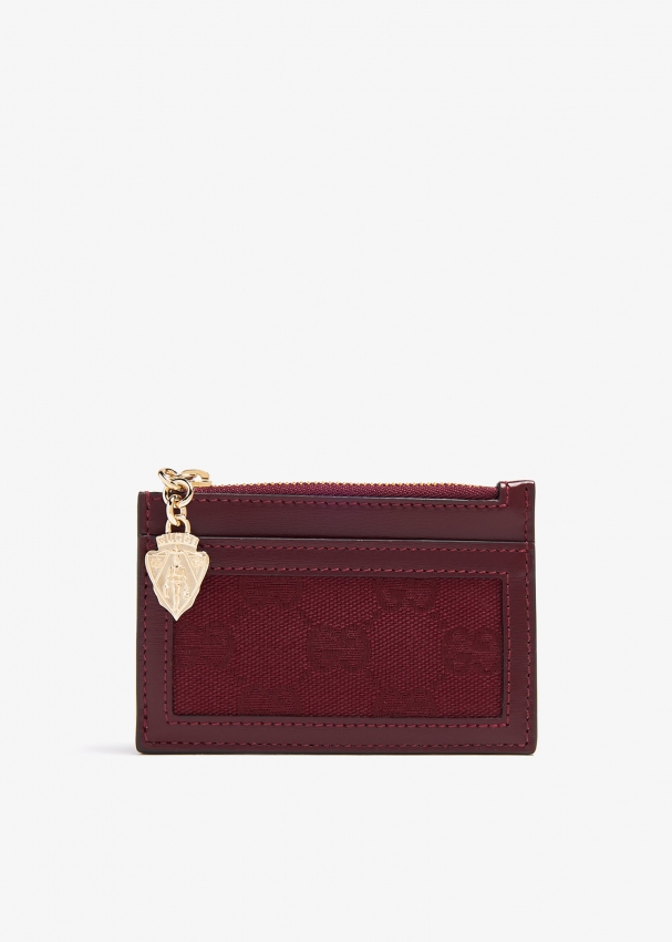 Gucci GG card case for Women - Red in UAE | Level Shoes