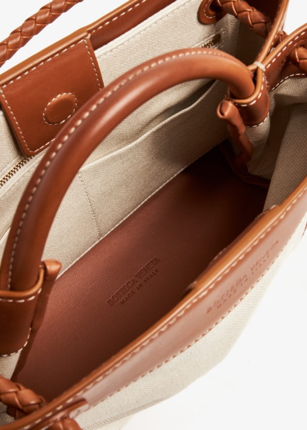 Bottega Veneta Small Andiamo bag for Women - White in UAE | Level Shoes