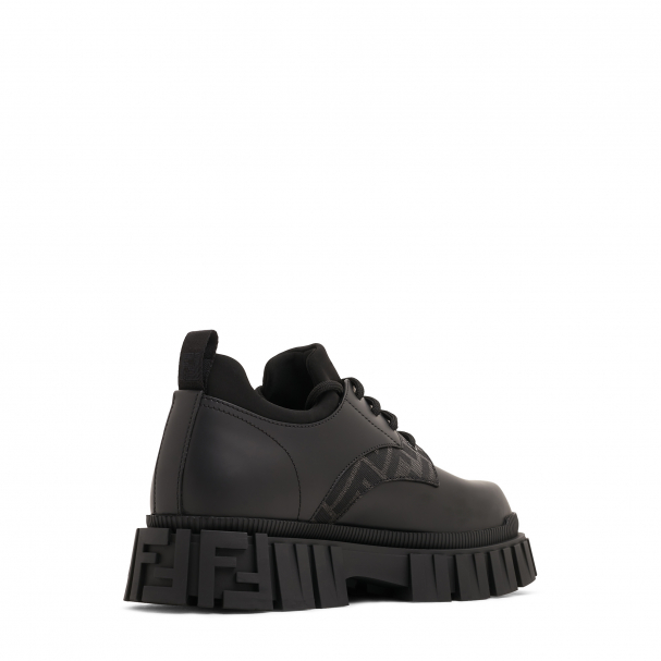 FENDI Force lace-up shoes for Men - Black in UAE | Level Shoes