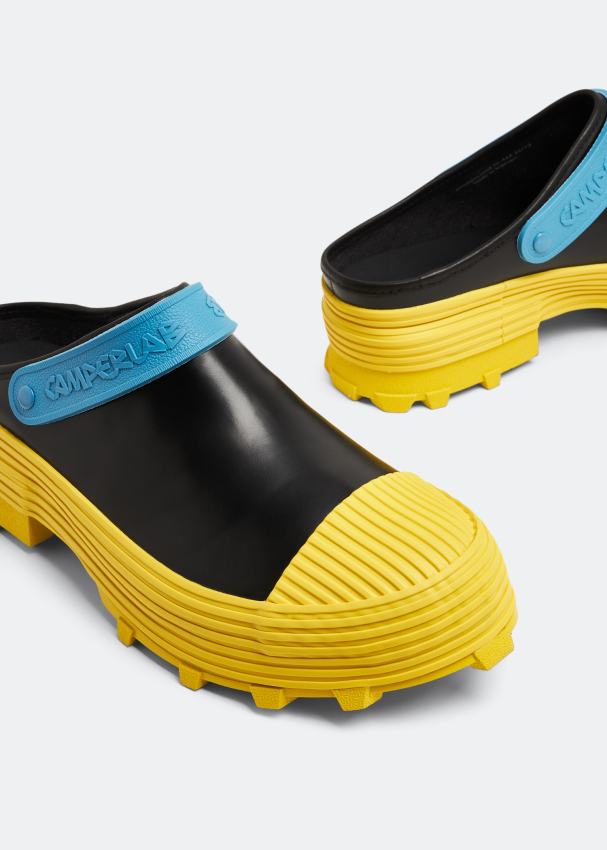 Camper Traktori clogs for Men - Black in UAE | Level Shoes