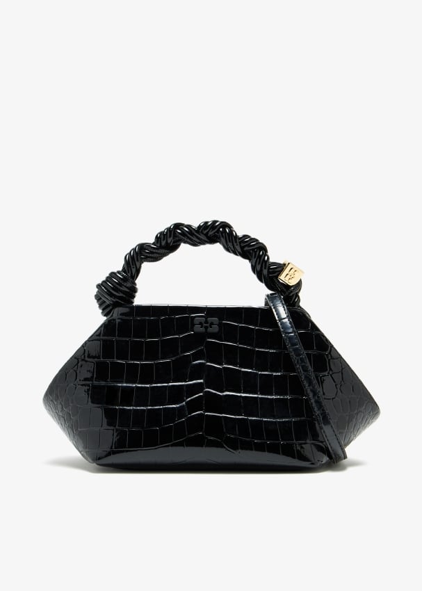 Ganni Small GANNI Bou bag for Women - Black in UAE | Level Shoes