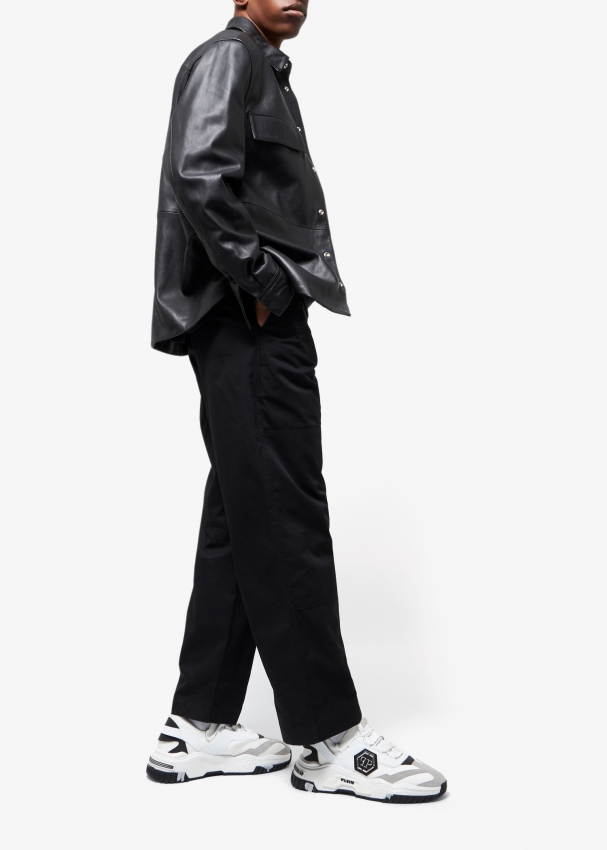 Philipp Plein Predator vegan sneakers for Men - White in UAE | Level Shoes