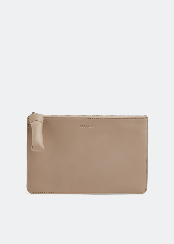 Lemaire A5 pouch for Men - Beige in UAE | Level Shoes