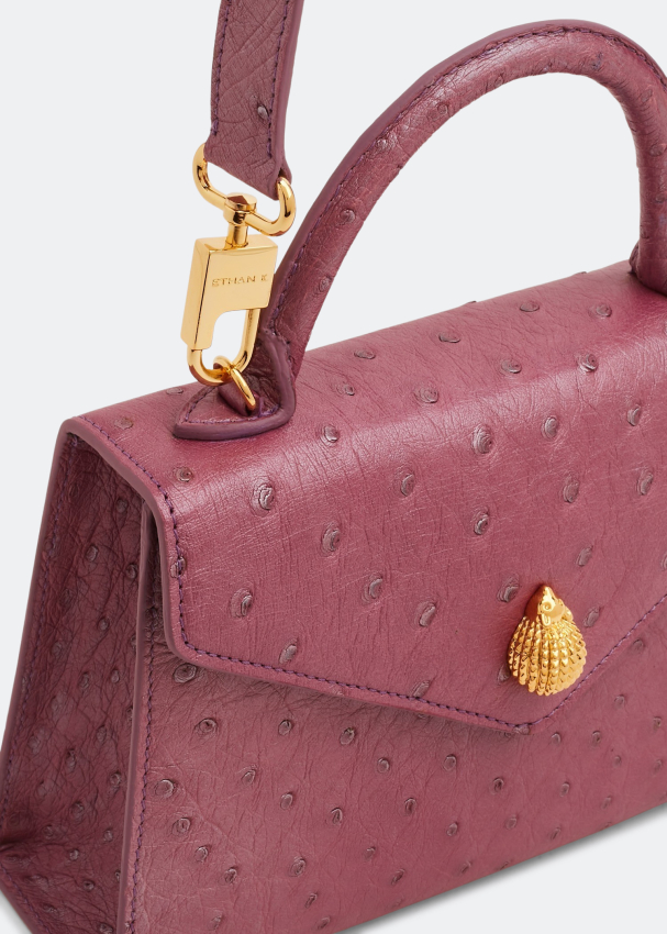 Ethan K Mini Alla bag for Women - Purple in UAE | Level Shoes