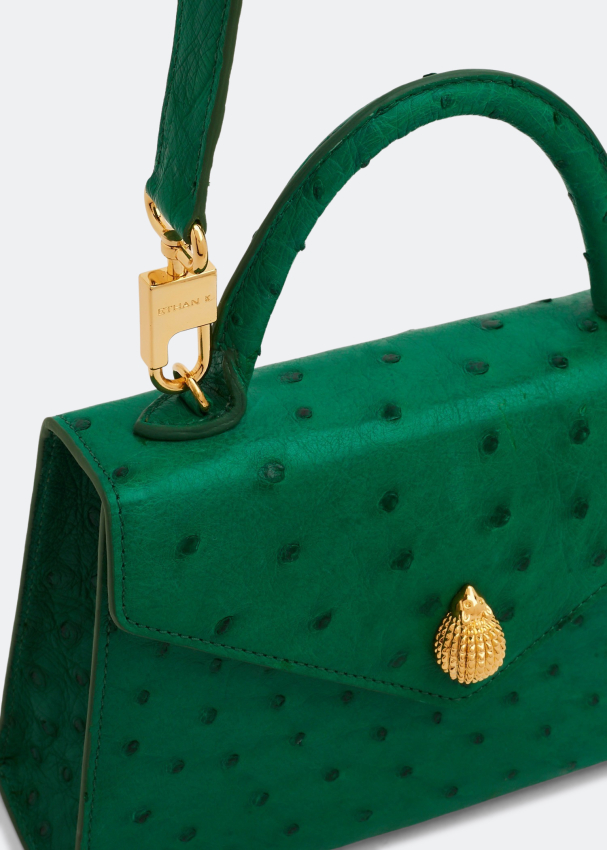 Ethan K Mini Alla bag for Women - Green in UAE | Level Shoes