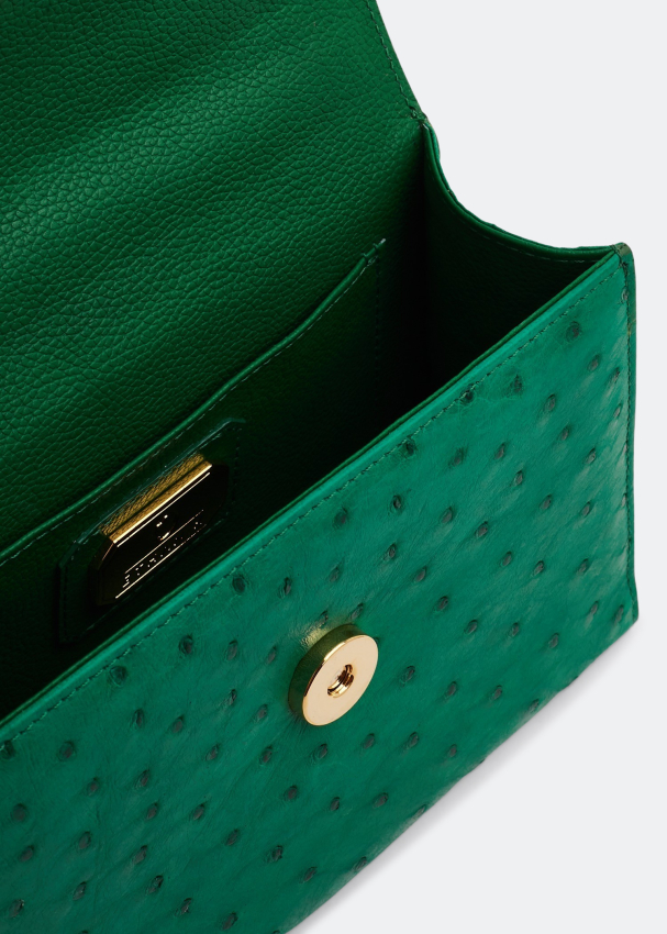 Ethan K Mini Alla bag for Women - Green in UAE | Level Shoes