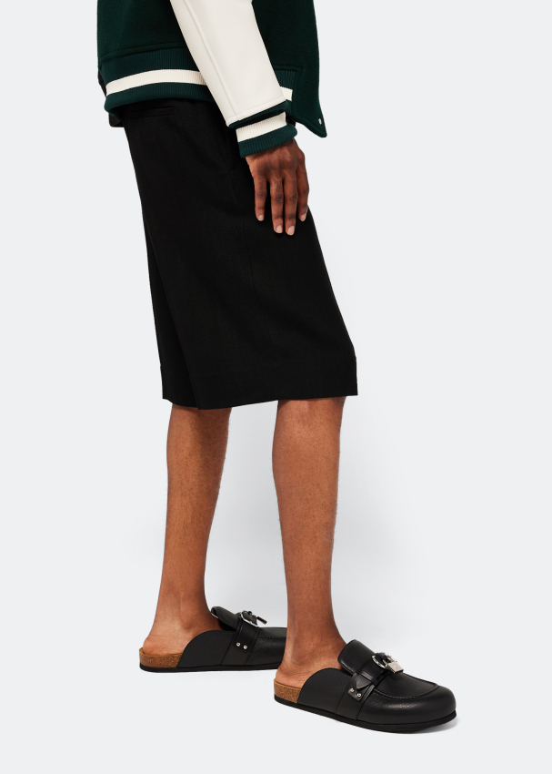 JW Anderson Padlock slippers for Men - Black in UAE | Level Shoes
