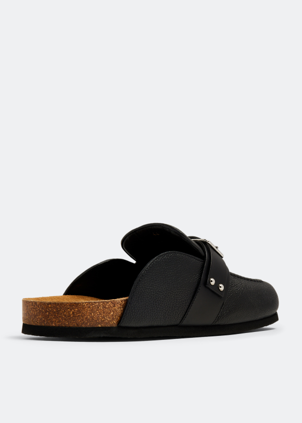 JW Anderson Padlock slippers for Men - Black in UAE | Level Shoes