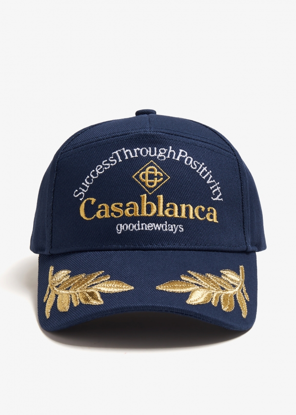 Casablanca Paris Success Through Positivity cap for Men - Blue in UAE ...