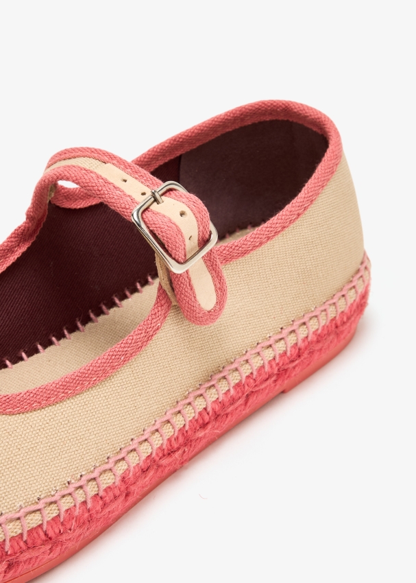 Luna Athena Mary Jane espadrilles for Women - Beige in UAE | Level Shoes