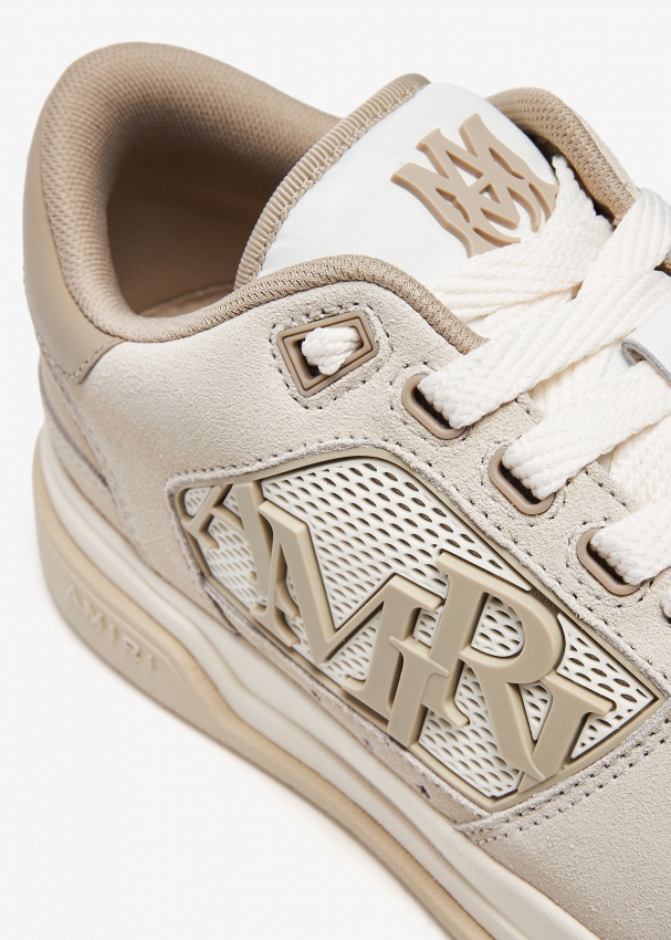 AMIRI Suede Classic Low sneakers for Women - Beige in UAE | Level Shoes