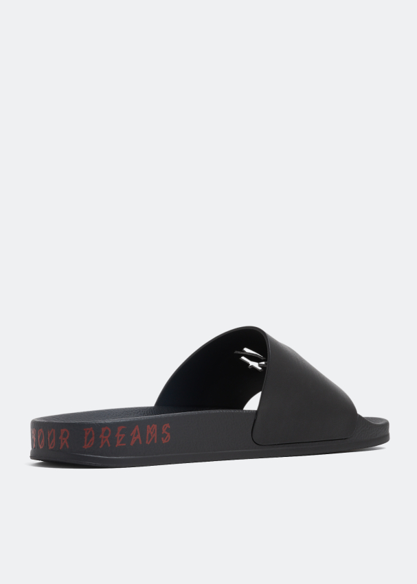 44 Label Group 44 Columbia slides for Men - Black in UAE | Level Shoes