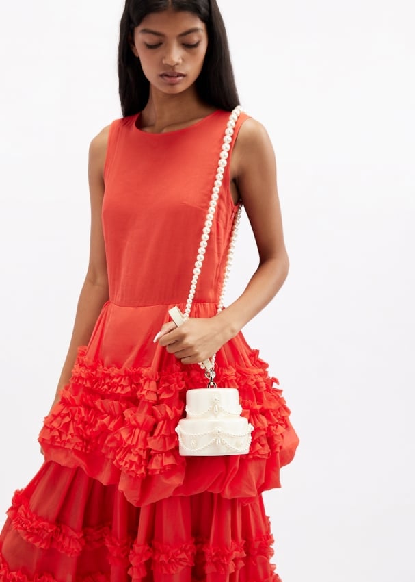 Simone Rocha Embellished Pearl Cake bag for Women - White in UAE ...