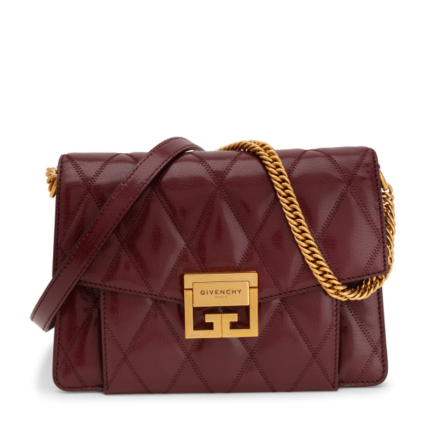 Givenchy GV3 small shoulder bag for Women - Burgundy in KSA | Level Shoes