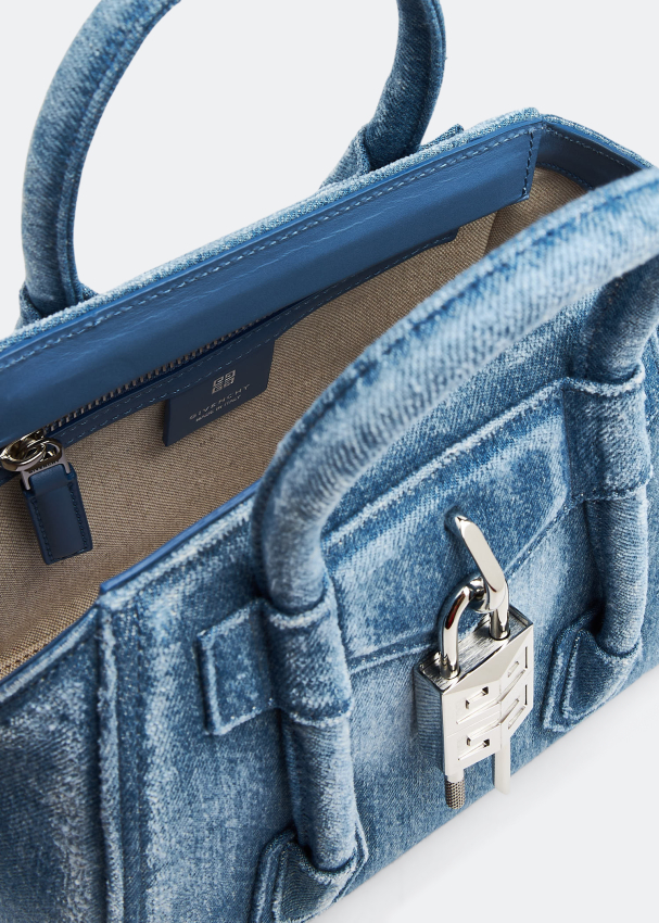 Givenchy Mini Antigona Lock bag for Women - Blue in UAE | Level Shoes