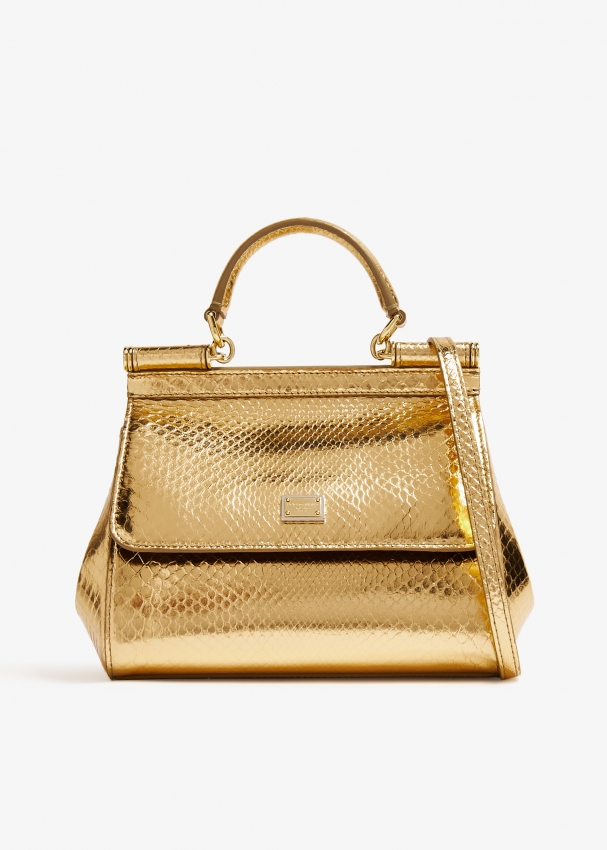 Dolce&Gabbana Medium Sicily handbag for Women - Gold in Bahrain | Level ...