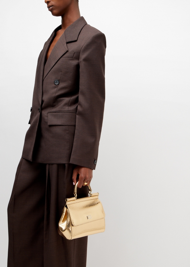 Dolce&Gabbana Medium Sicily handbag for Women - Gold in Bahrain | Level ...