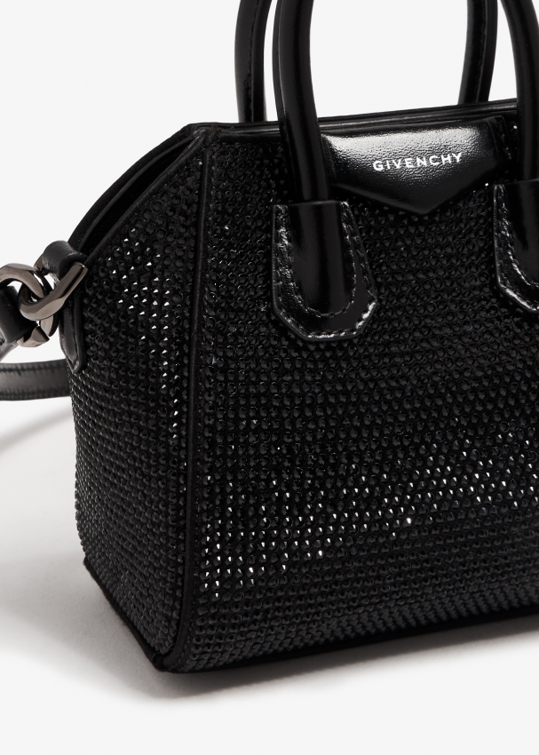 Givenchy Micro Antigona bag for Women - Black in UAE | Level Shoes