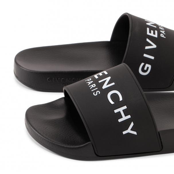 Givenchy Rubber slides for Women - Black in UAE | Level Shoes