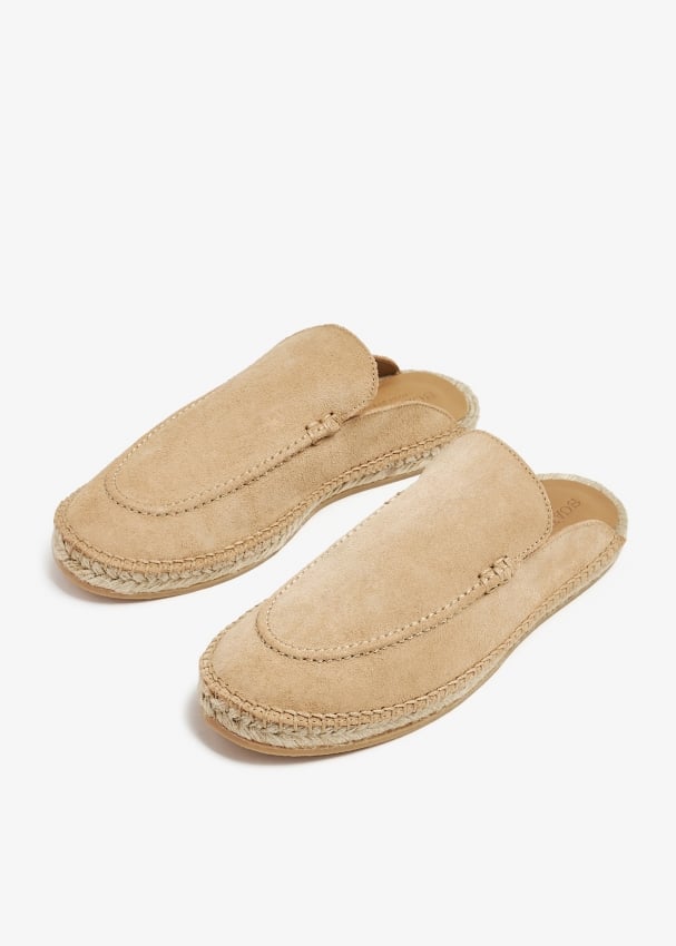 Scarosso Belen espadrille mules for Women - Beige in UAE | Level Shoes