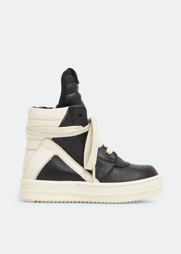 Rick Owens Baby Geo high-top sneakers for Baby - Black in UAE | Level Shoes