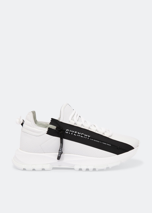 Givenchy Spectre Runner Zip sneakers for Men - White in UAE | Level Shoes