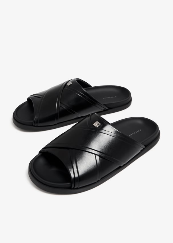 Givenchy G Plage sandals for Men - Black in UAE | Level Shoes