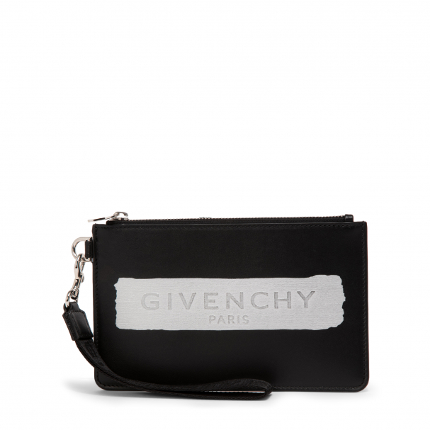Givenchy Mini zipped pouch for Men - Black in UAE | Level Shoes