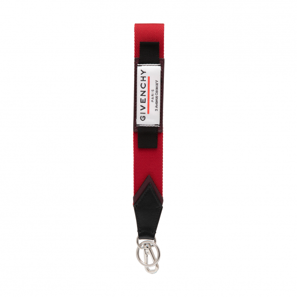 Givenchy Label keyring for Men - Red in UAE | Level Shoes