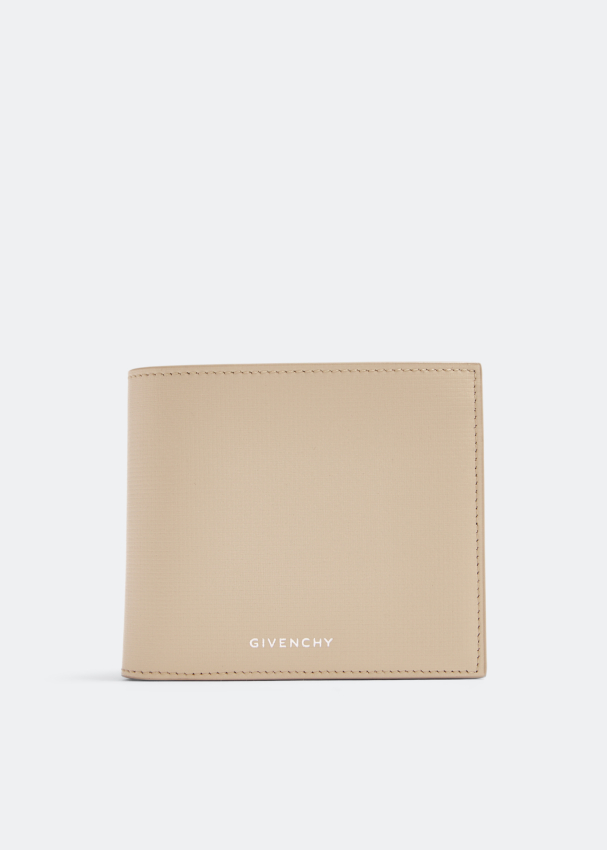 Givenchy 4G wallet for Men - Beige in Kuwait | Level Shoes